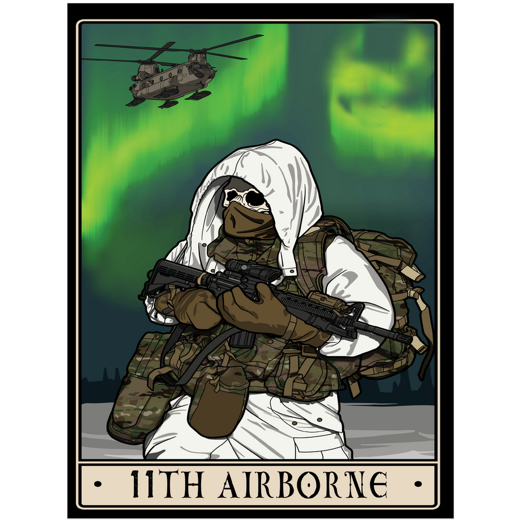 11th Airborne Poster – pltdaddy