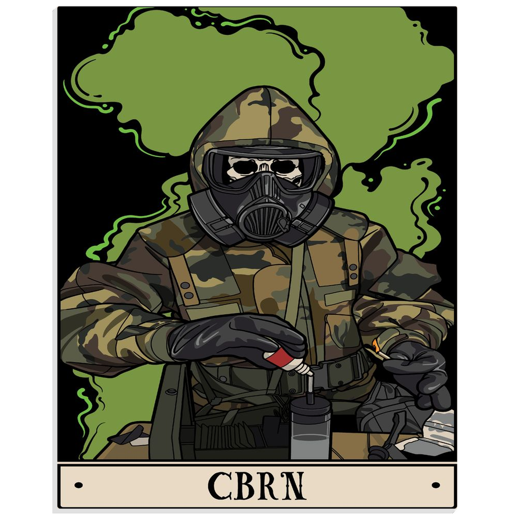 CBRN Acrylic Print – pltdaddy