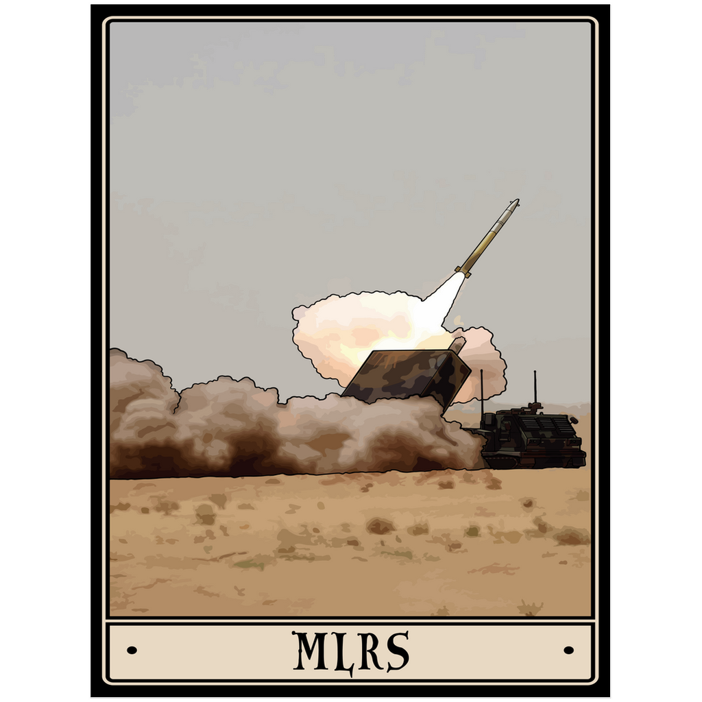 Multiple Launch Rocket System Poster – pltdaddy