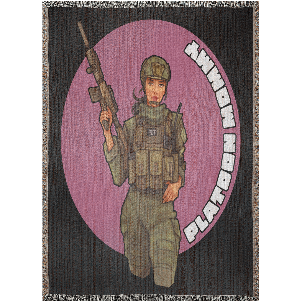 Platoon Mommy Woven Blanket – pltdaddy
