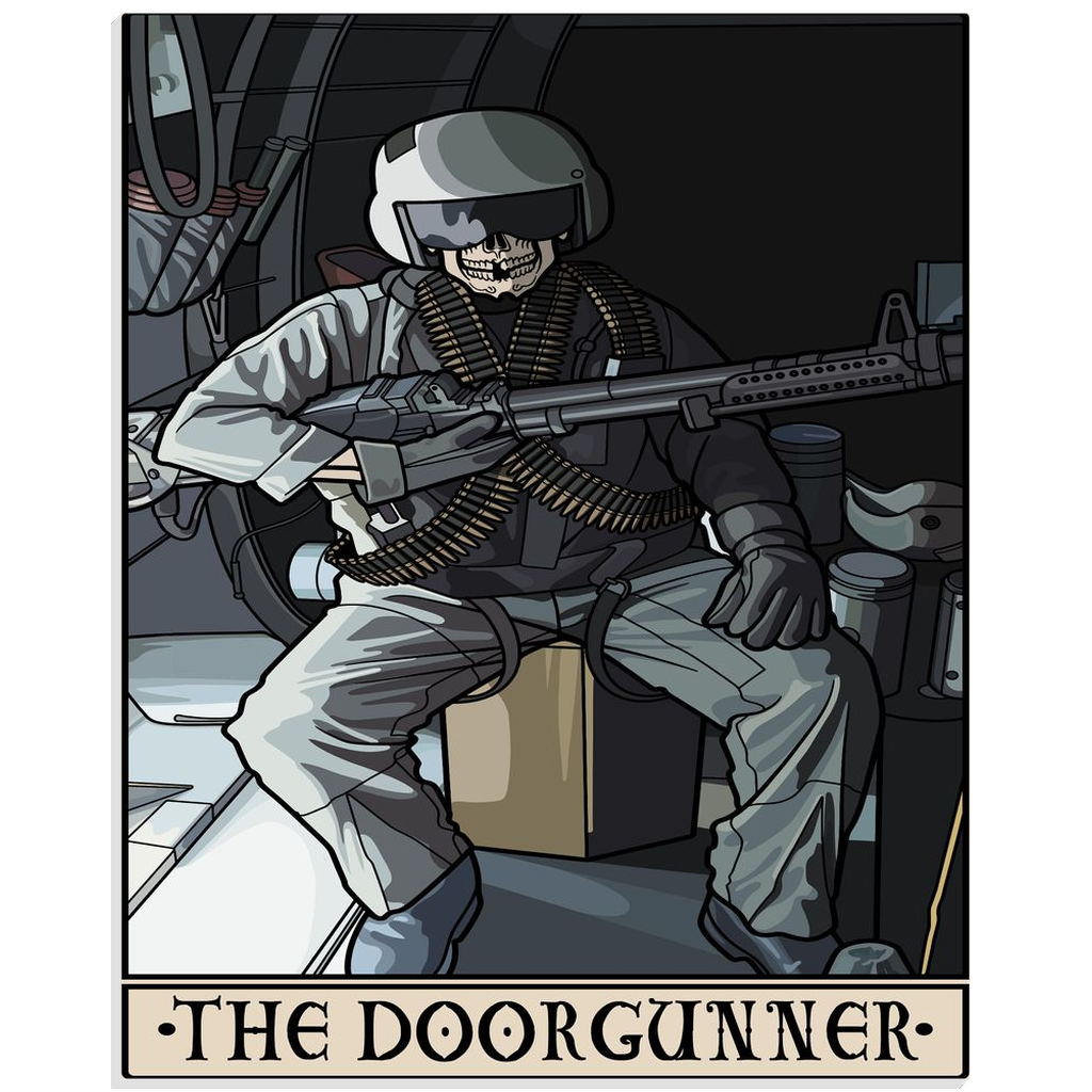 Door Gunner Acrylic Print – pltdaddy