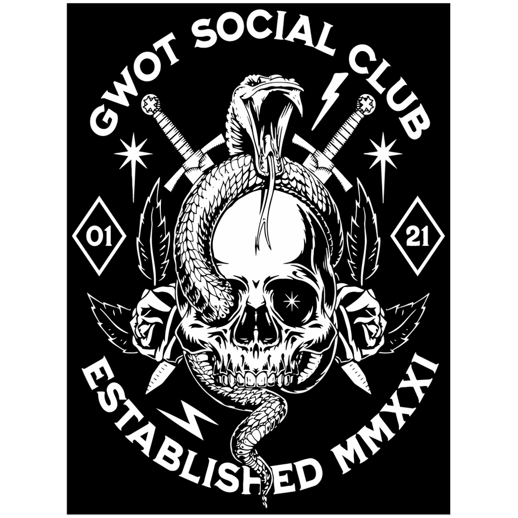 GWOT Social Club Poster – pltdaddy