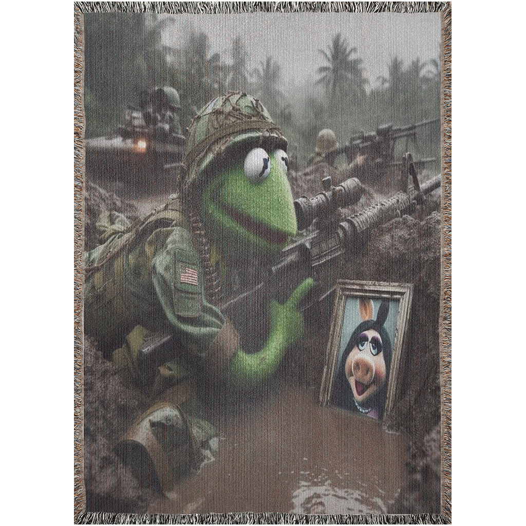 Missing Miss Piggy Woven Blanket – pltdaddy