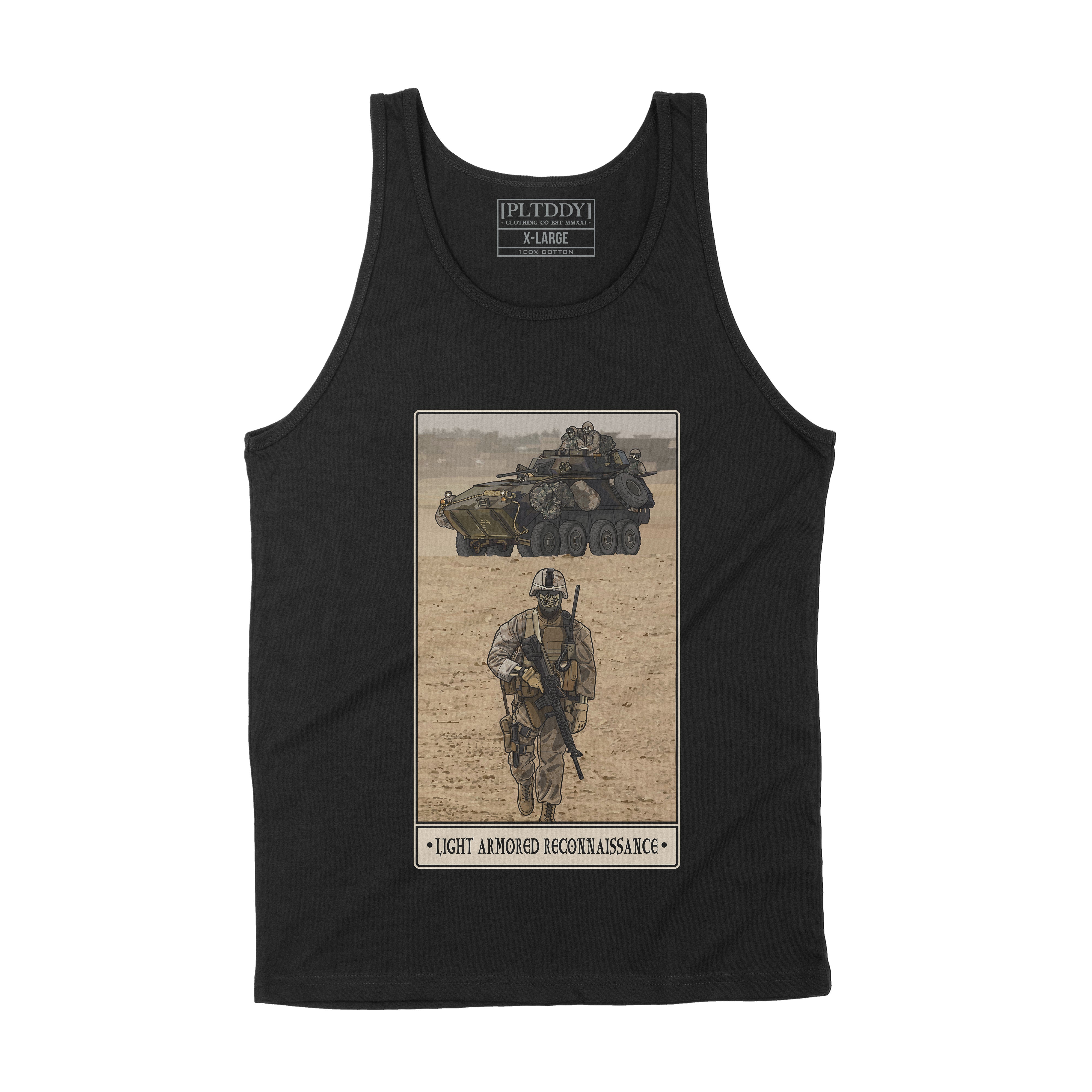 Light Armored Reconnaissance Tank Top – pltdaddy