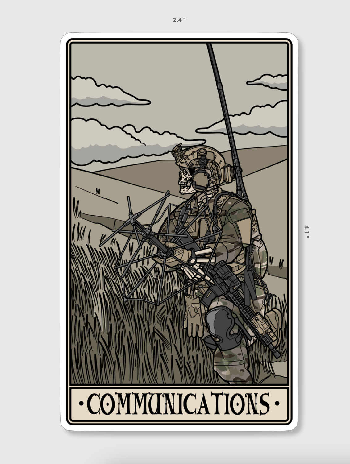 Communications Sticker – pltdaddy