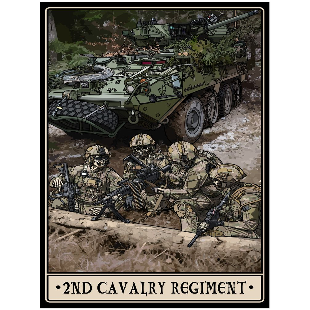 2nd Cavalry Regiment Poster – pltdaddy
