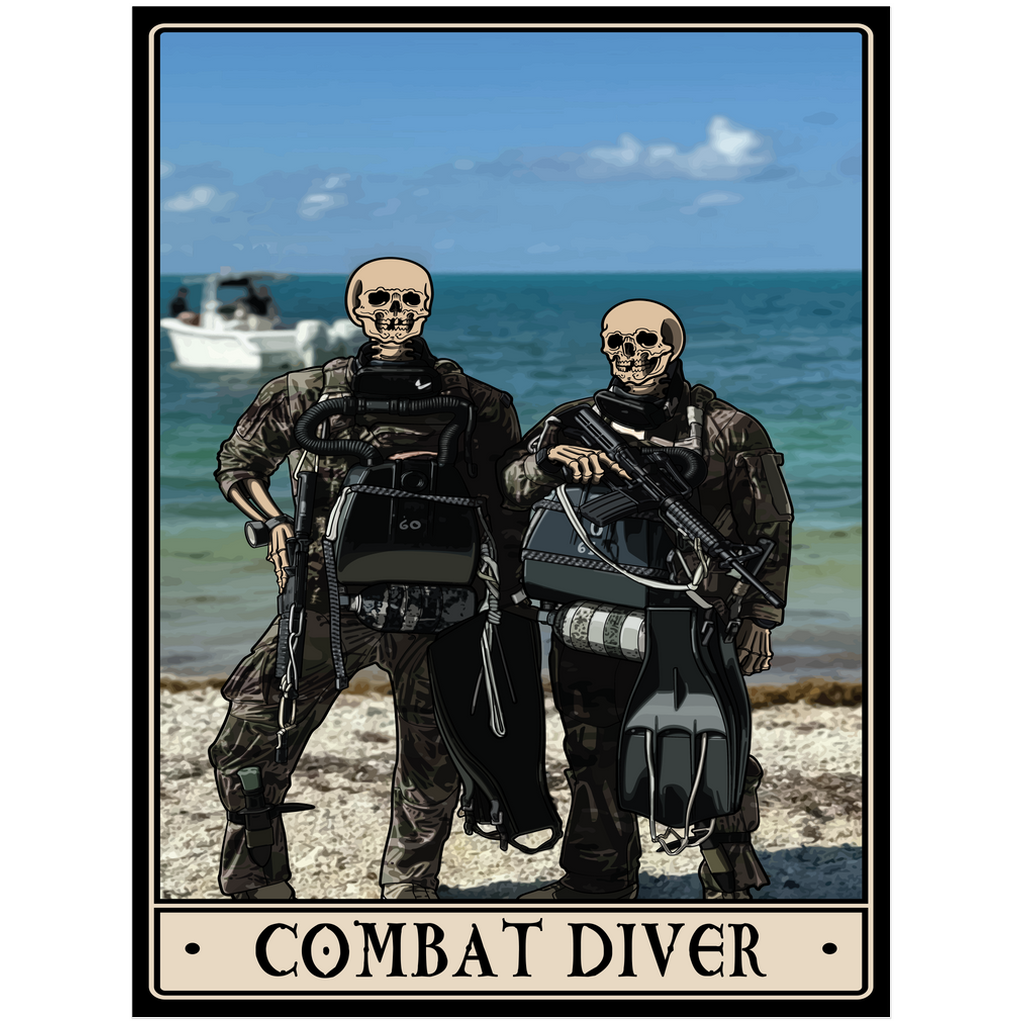 Combat Diver Poster – pltdaddy
