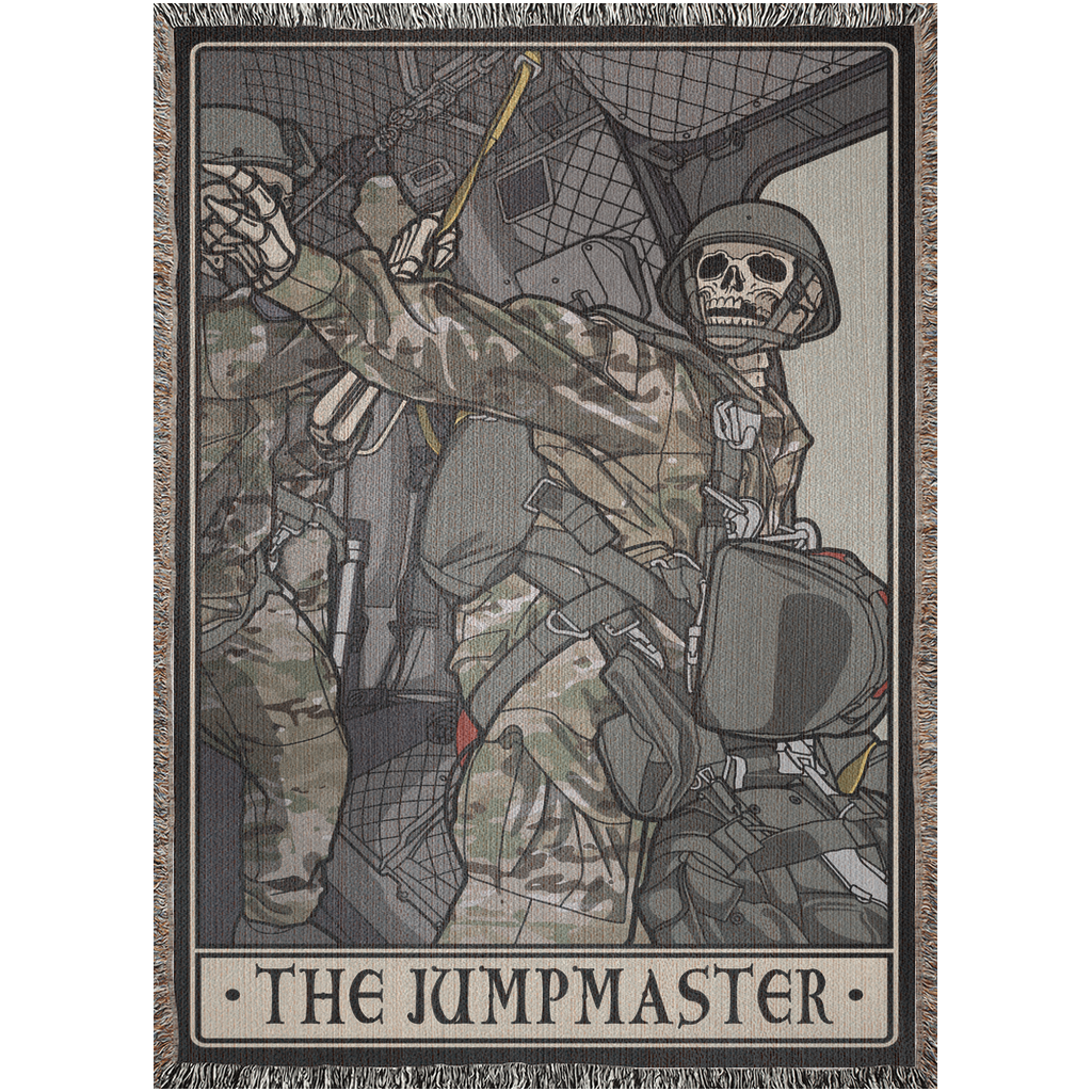 Jumpmaster Woven Blanket – pltdaddy