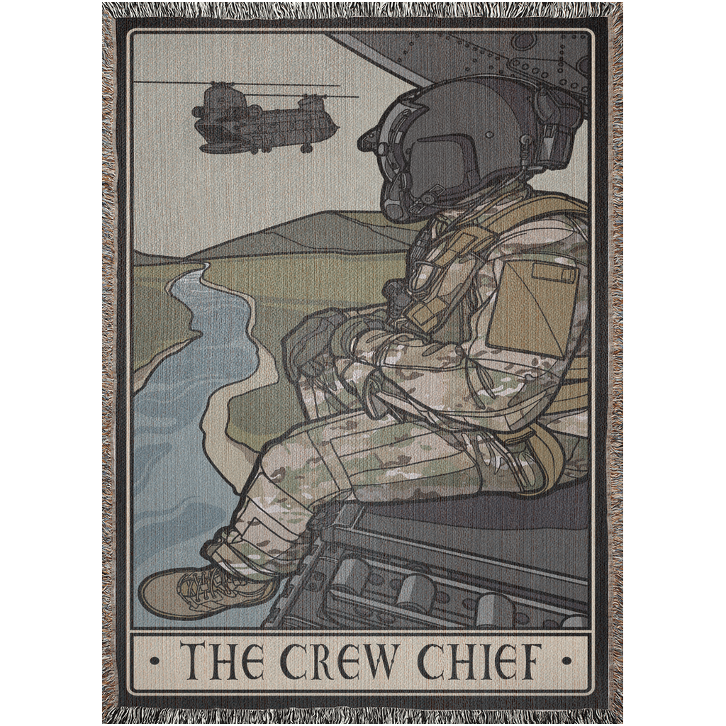 Crew Chief Woven Blanket – pltdaddy