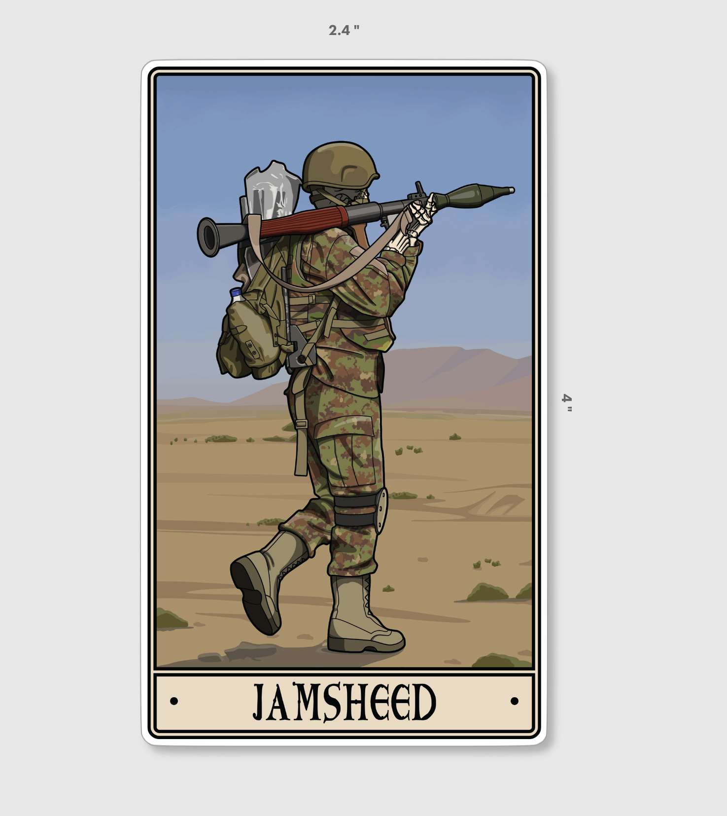 Jamsheed Sticker – pltdaddy