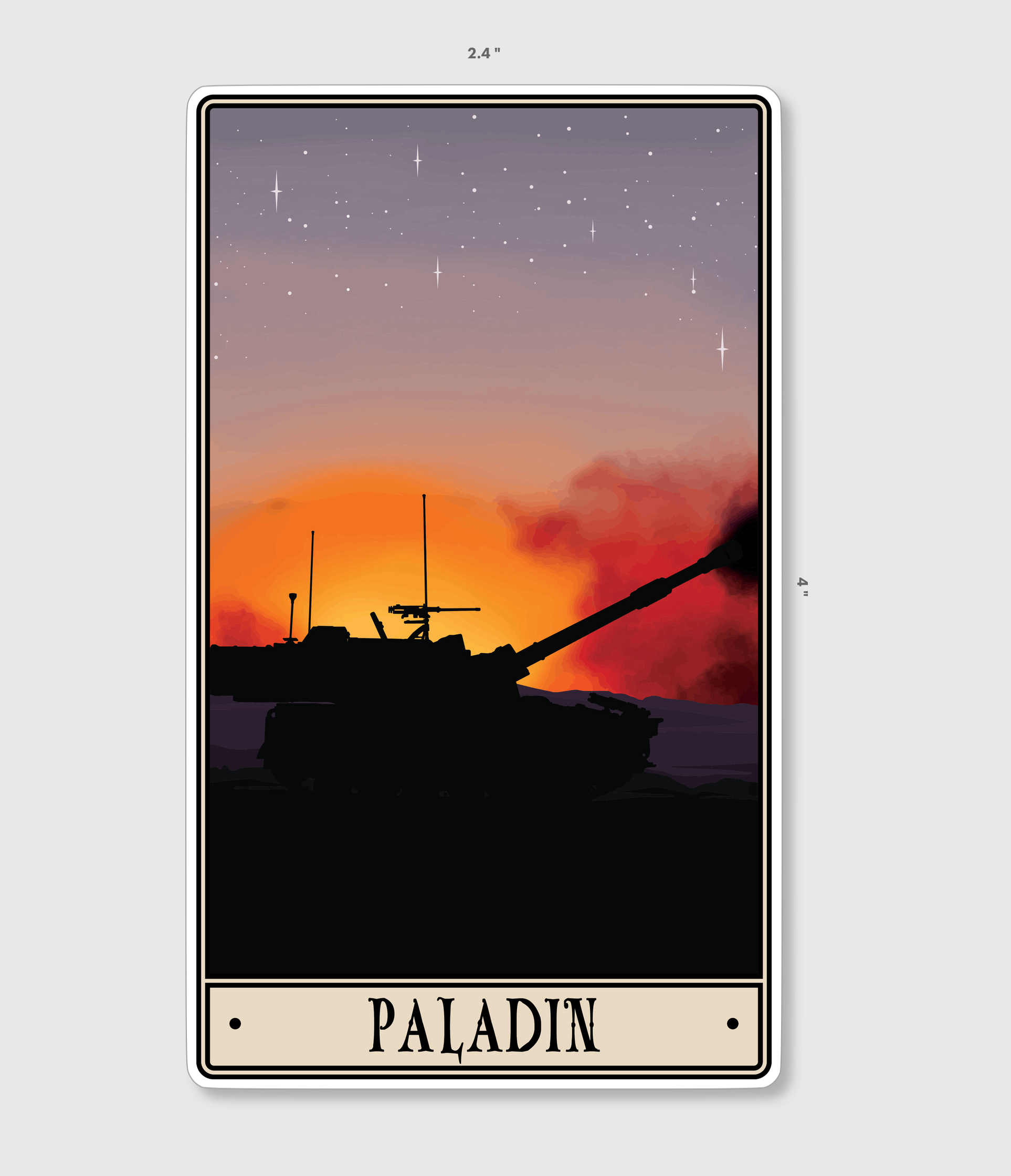 Paladin Sticker – pltdaddy