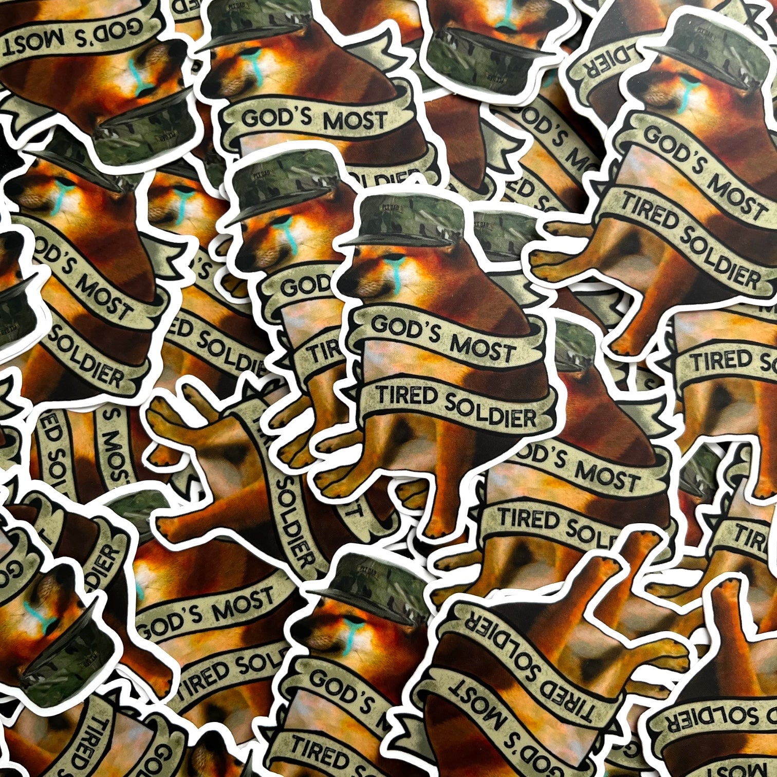 Tired Cheems Sticker – pltdaddy