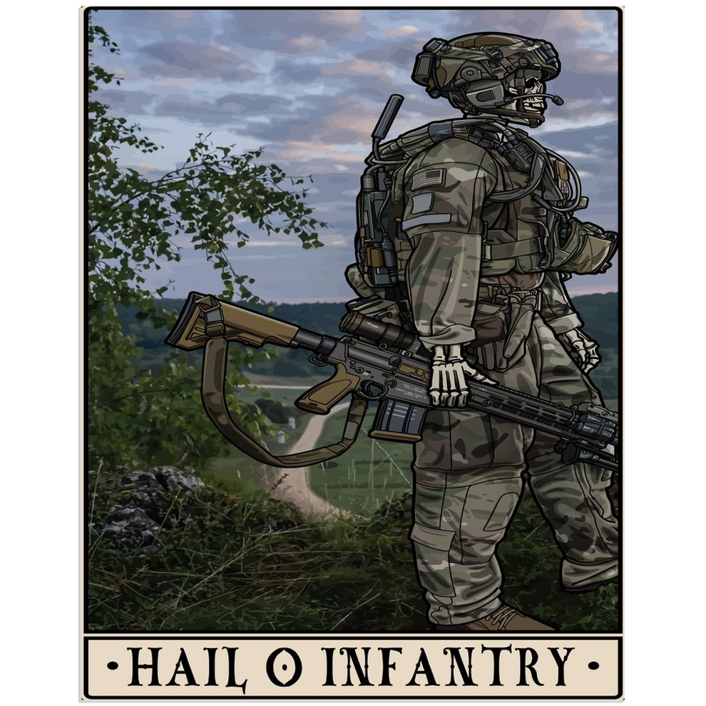 Hail O Infantry Acrylic Print – pltdaddy