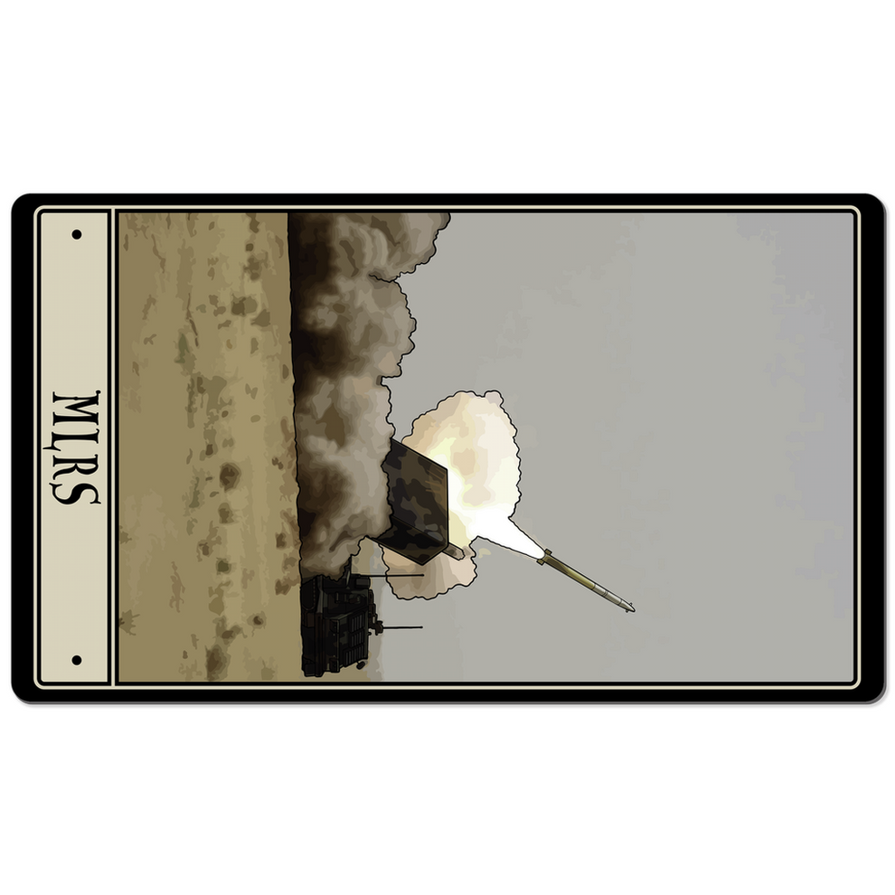 Multiple Launch Rocket System Desk Mat – pltdaddy