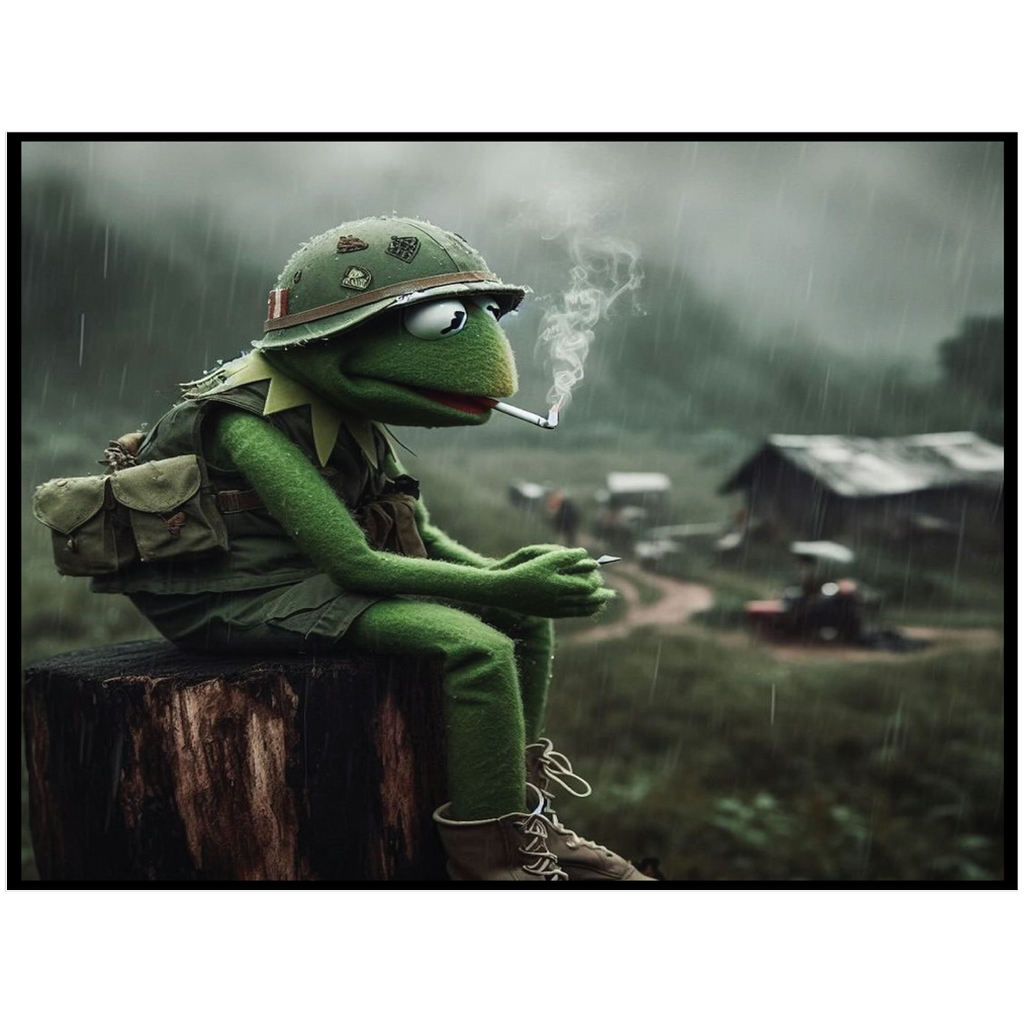 Kermitting War Crimes Poster – pltdaddy