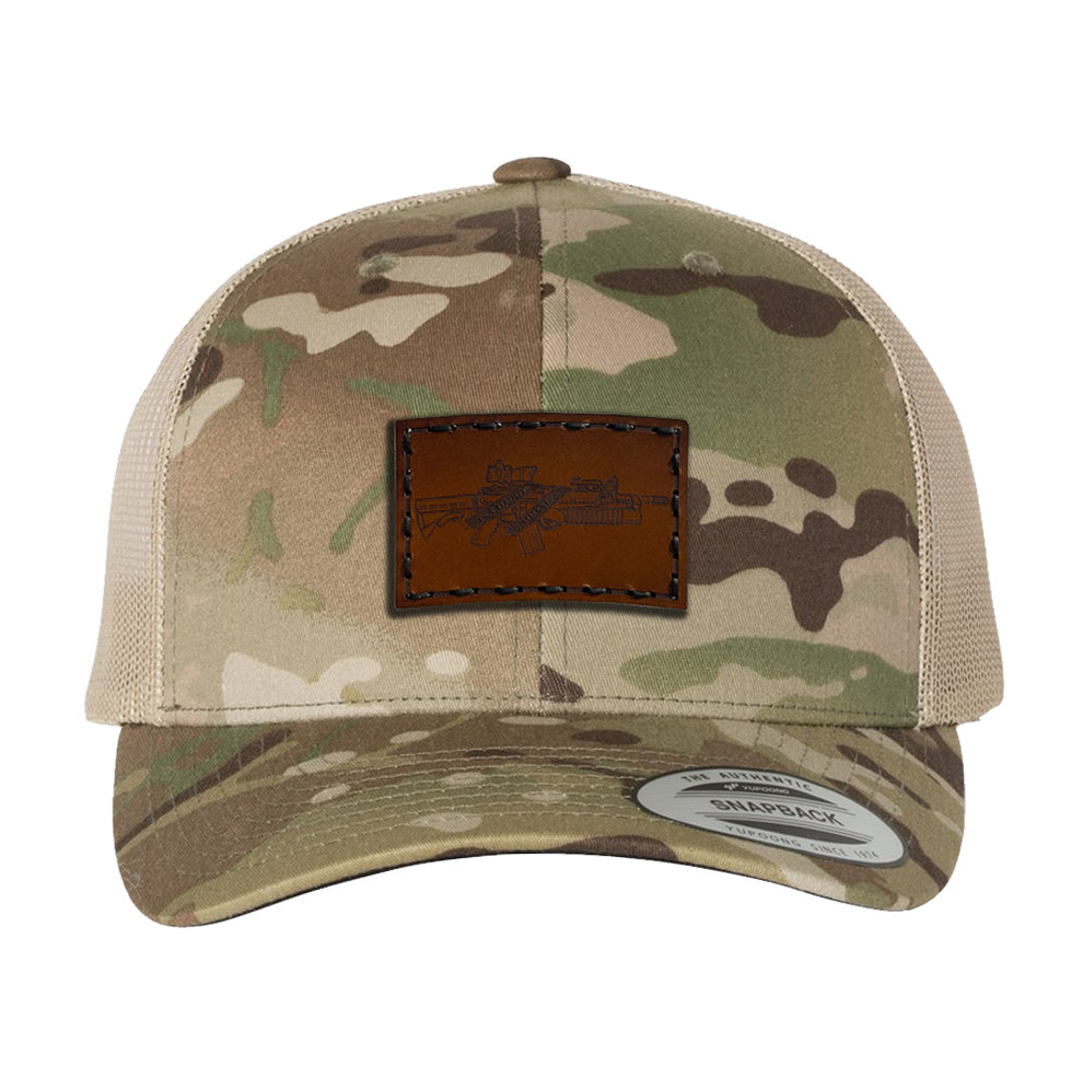 M4 Leather Snapback – pltdaddy