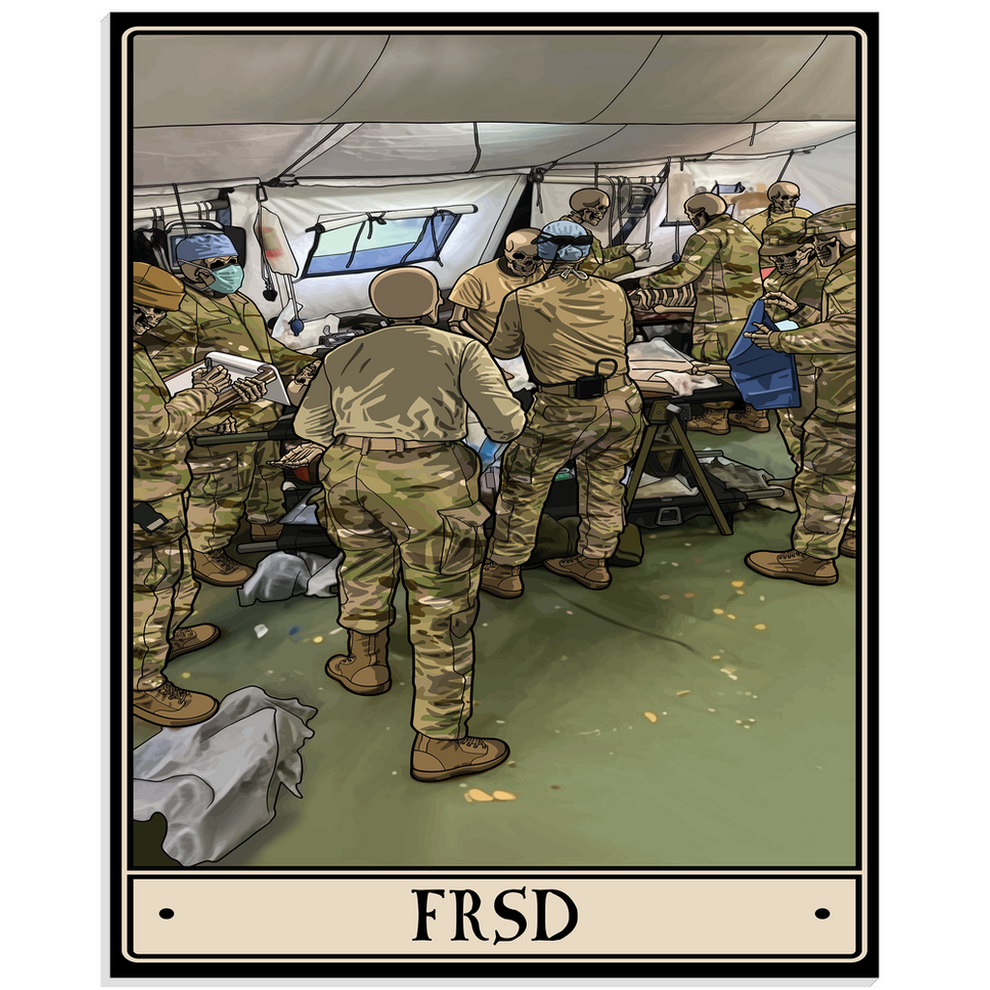 Forward Resuscitative and Surgical Detachment Acrylic Print – pltdaddy