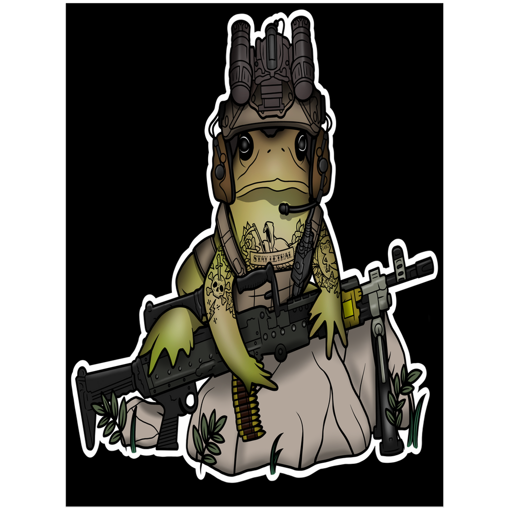 Battle Toad Poster – pltdaddy