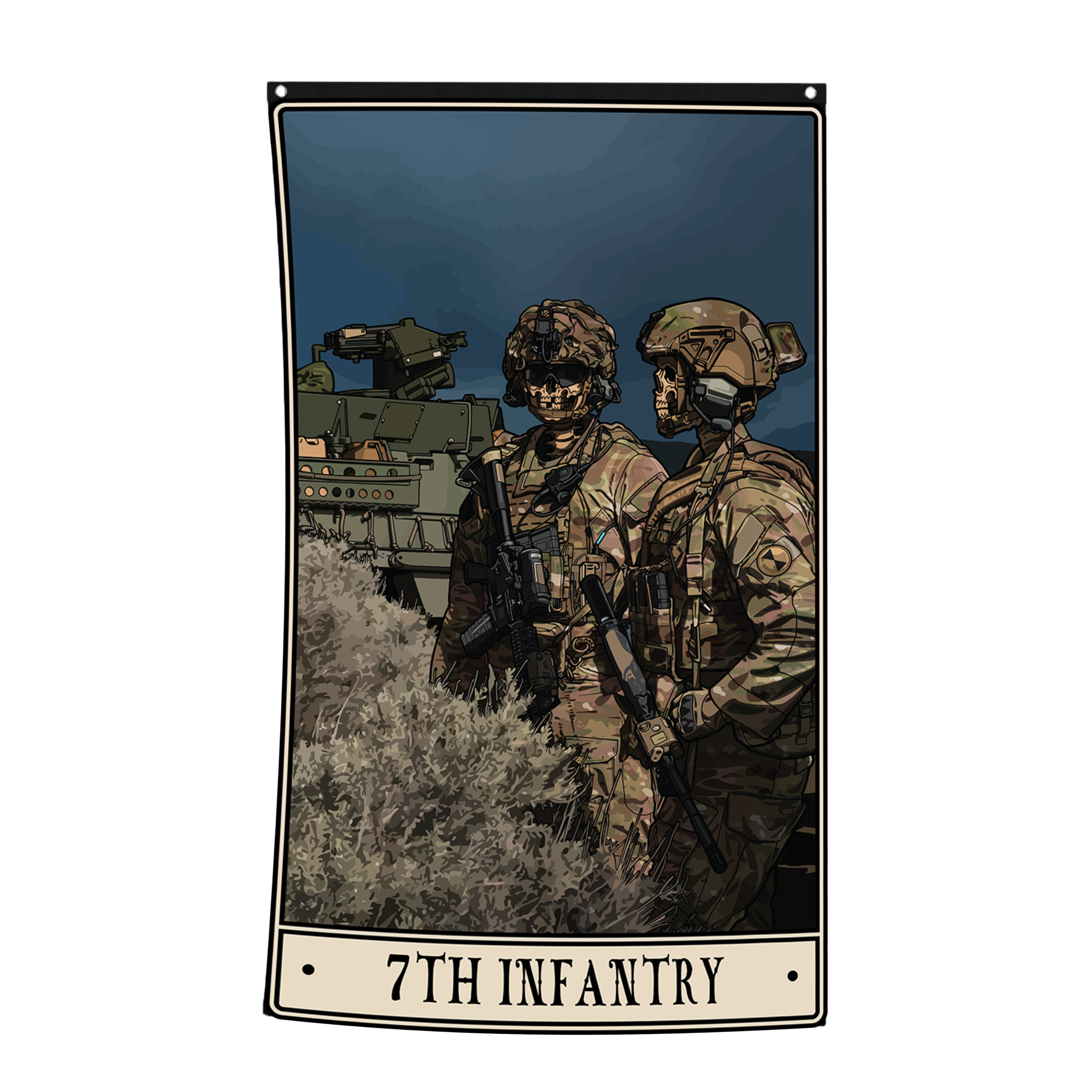 7th Infantry Flag – pltdaddy