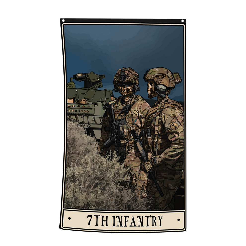 7th Infantry Flag – pltdaddy