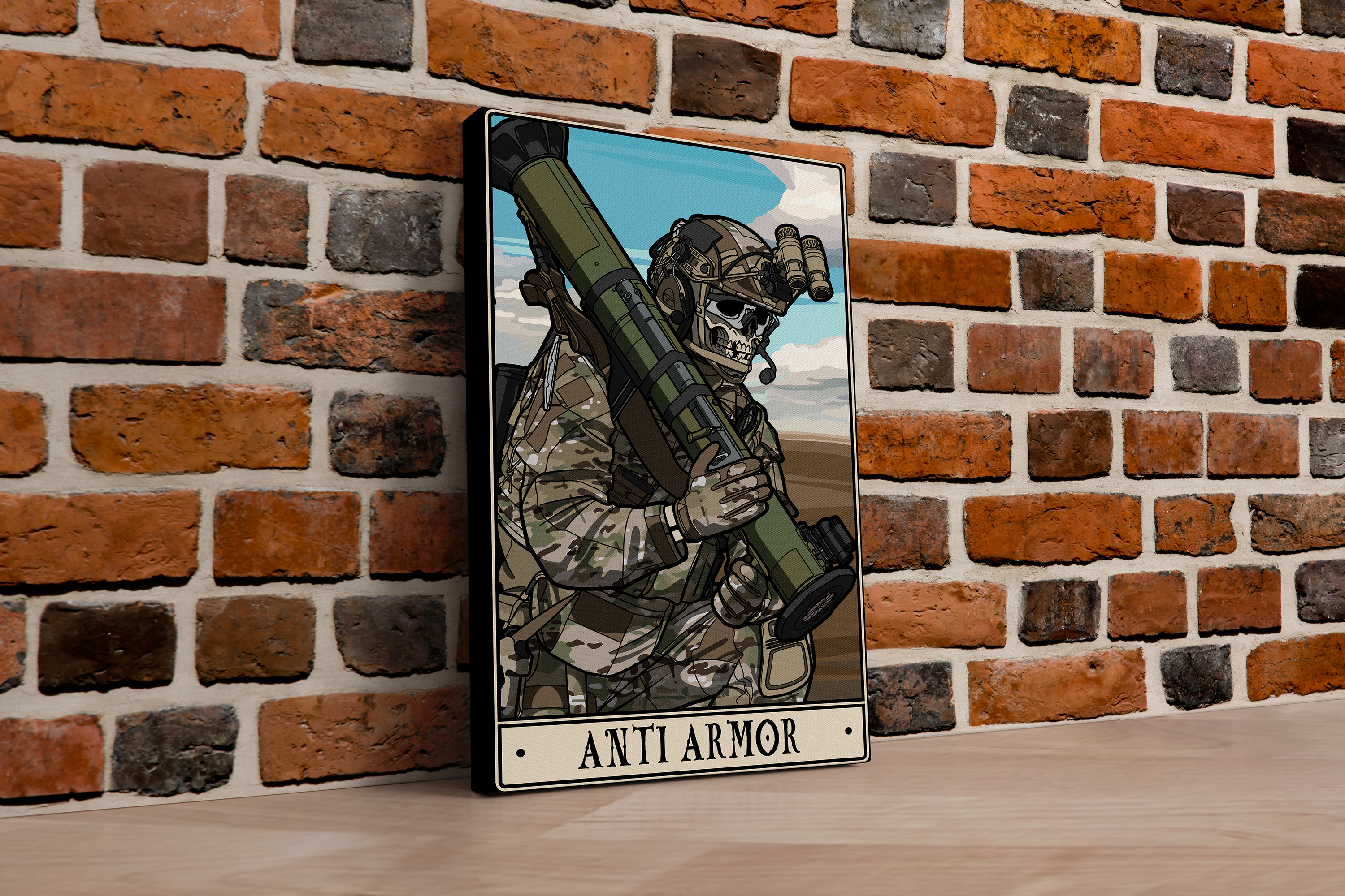 Anti Armor Canvas – pltdaddy
