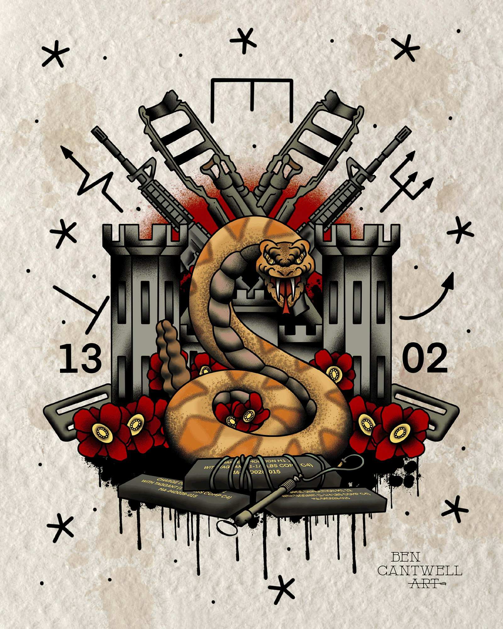 Combat Engineer Castle and Snake – pltdaddy