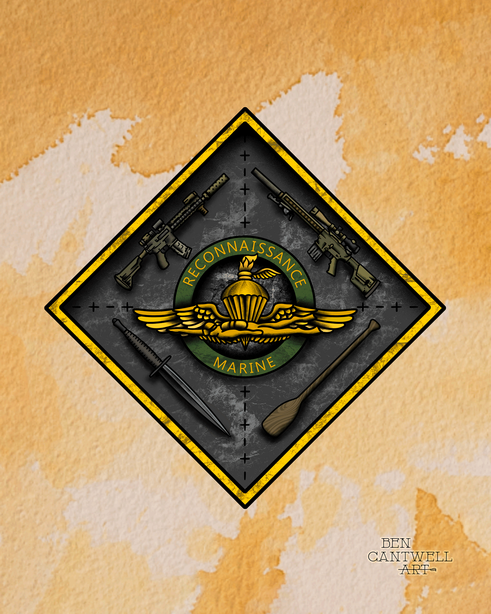 Reconnaissance Marine Emblem – pltdaddy