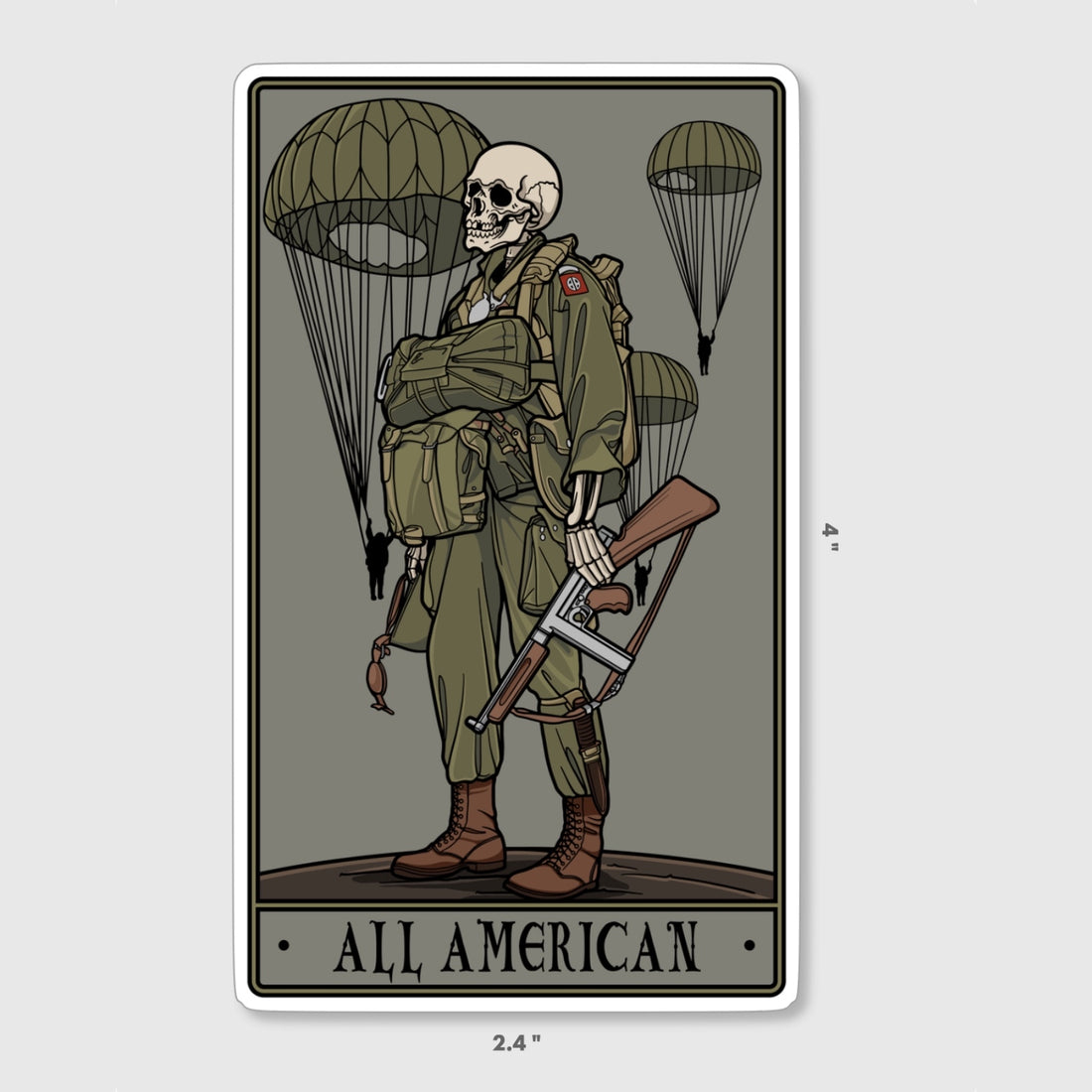 All American Sticker – pltdaddy