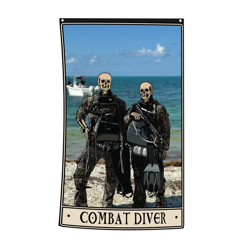 Combat Diver Flag – pltdaddy