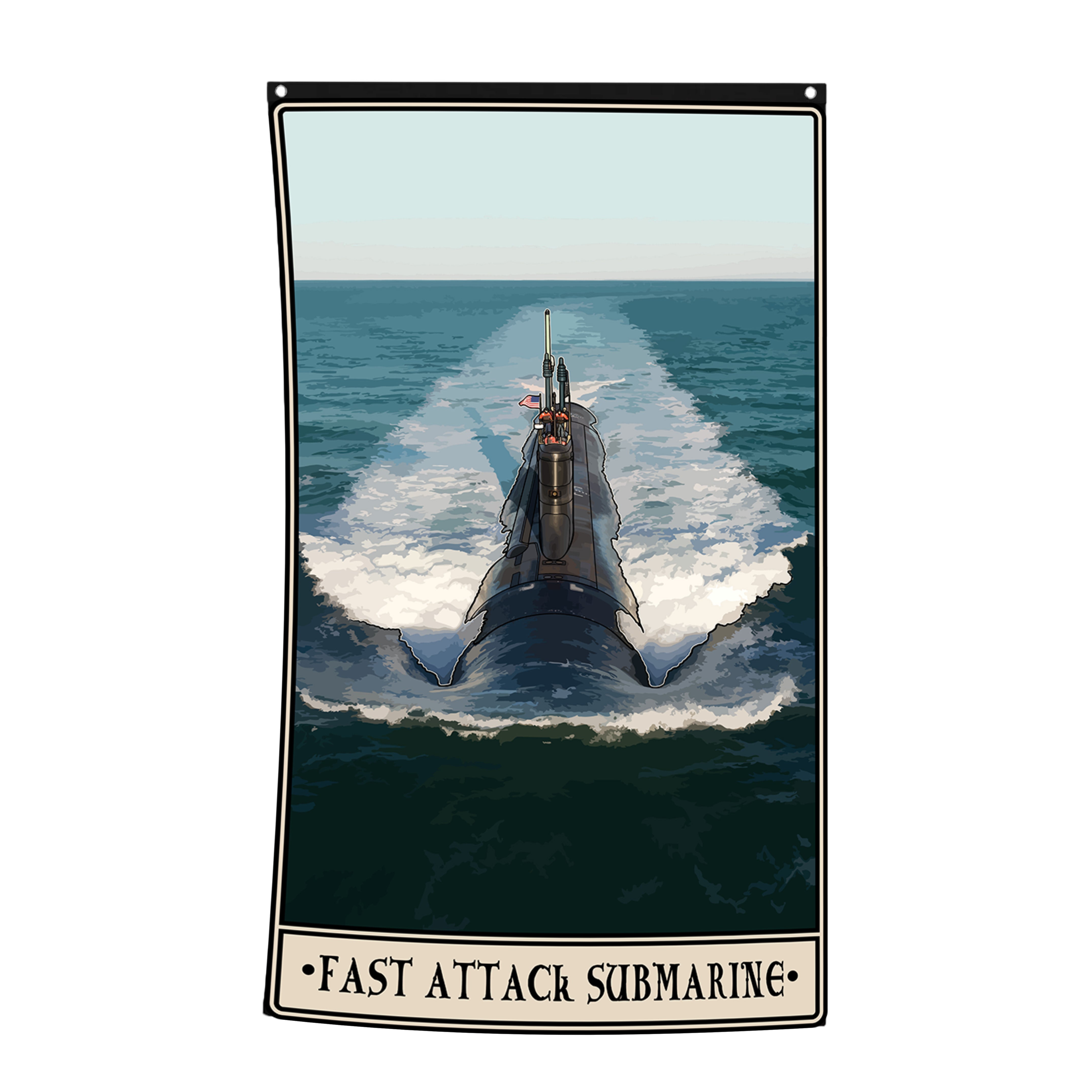 Fast Attack Submarine Flag – pltdaddy