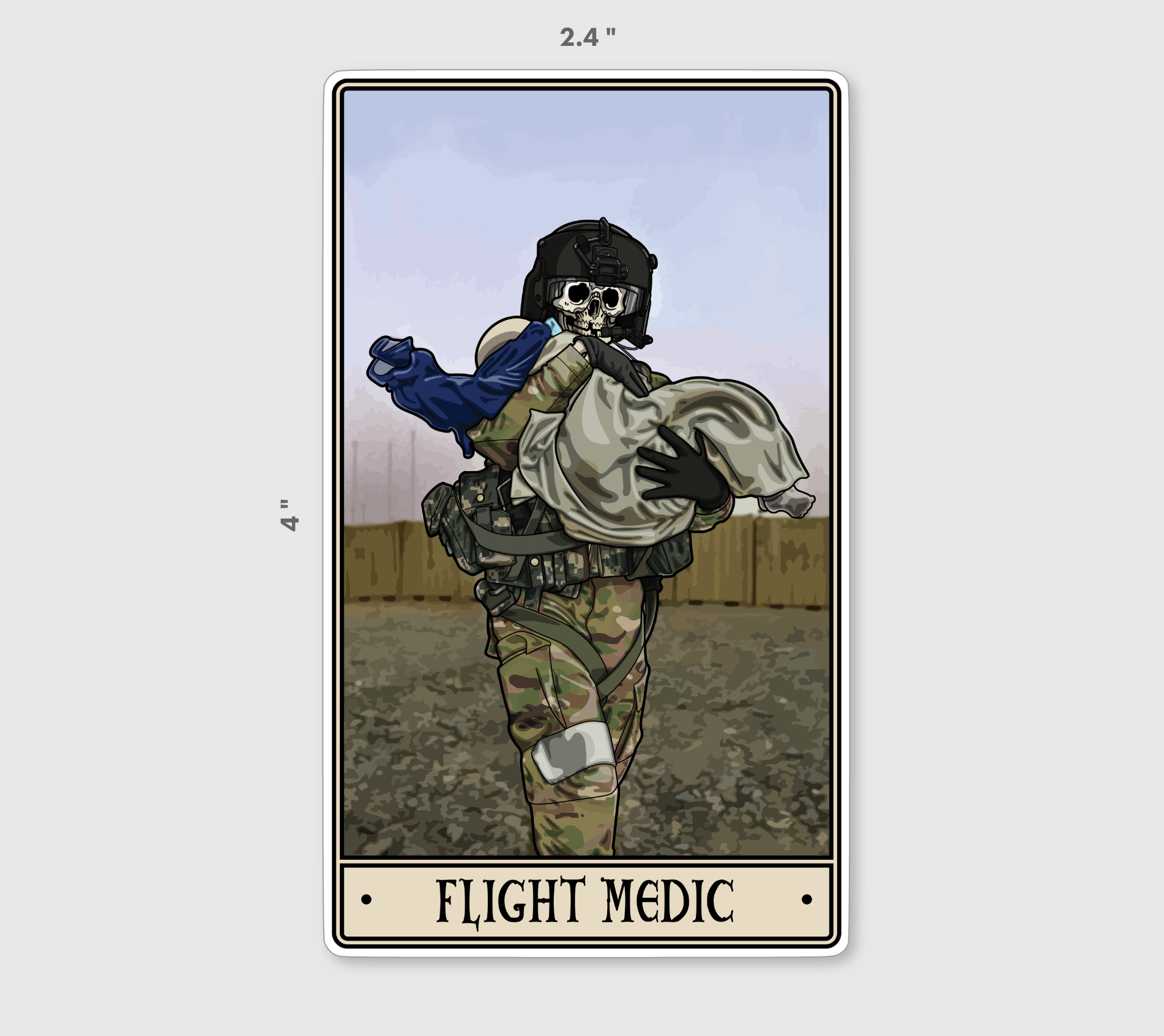 Flight Medic Sticker – pltdaddy
