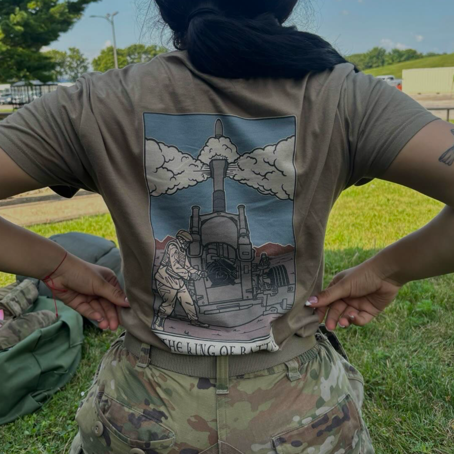 King Of Battle Tee – pltdaddy