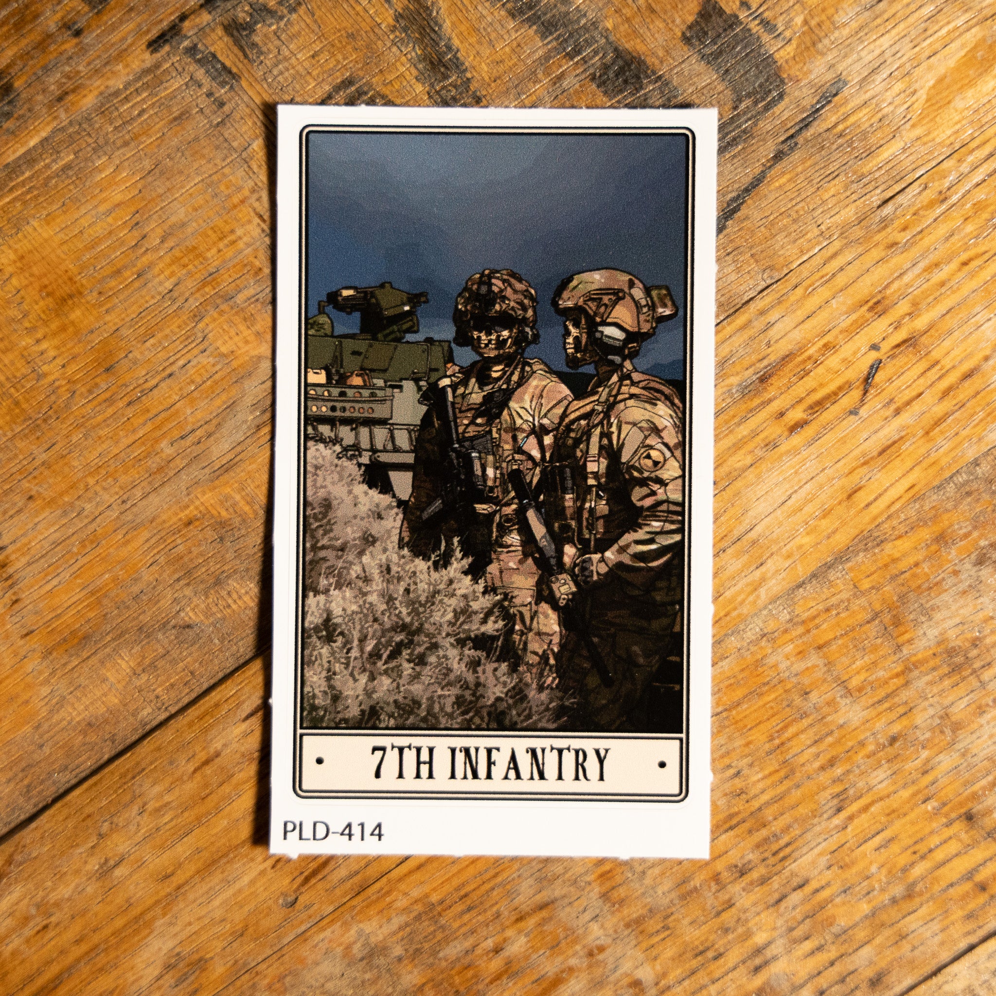 7th Infantry Sticker – pltdaddy