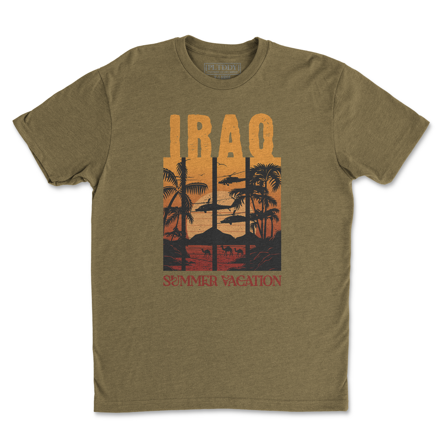 Iraqi Vacation Tee – pltdaddy