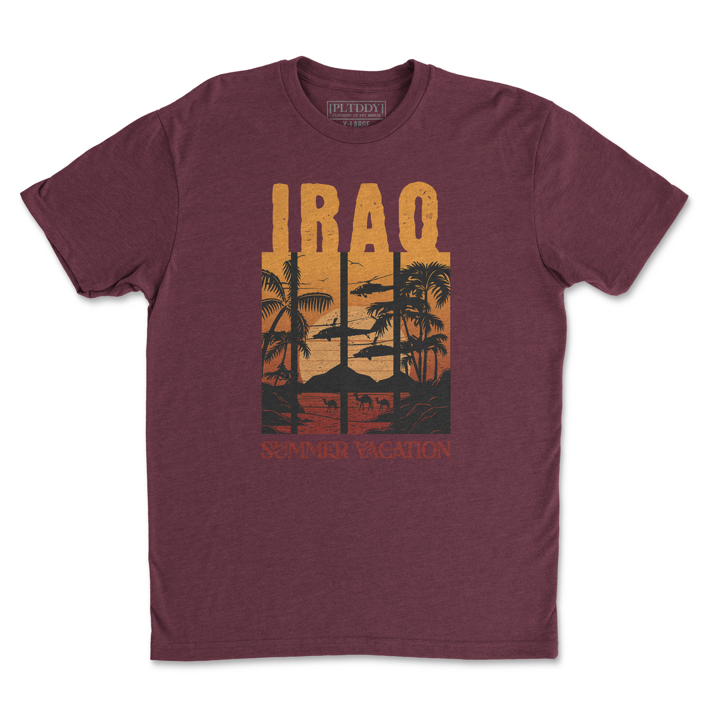 Iraqi Vacation Tee – pltdaddy