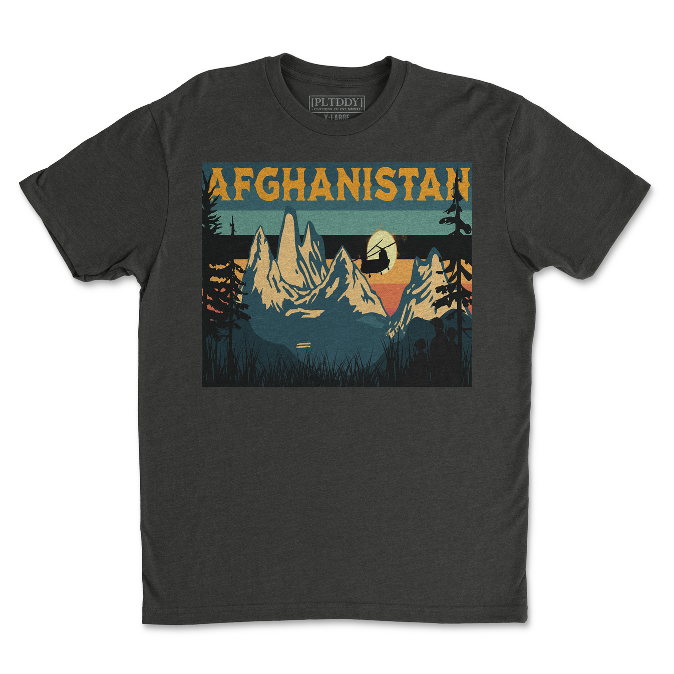 Afghanistan Sunset Tee – pltdaddy