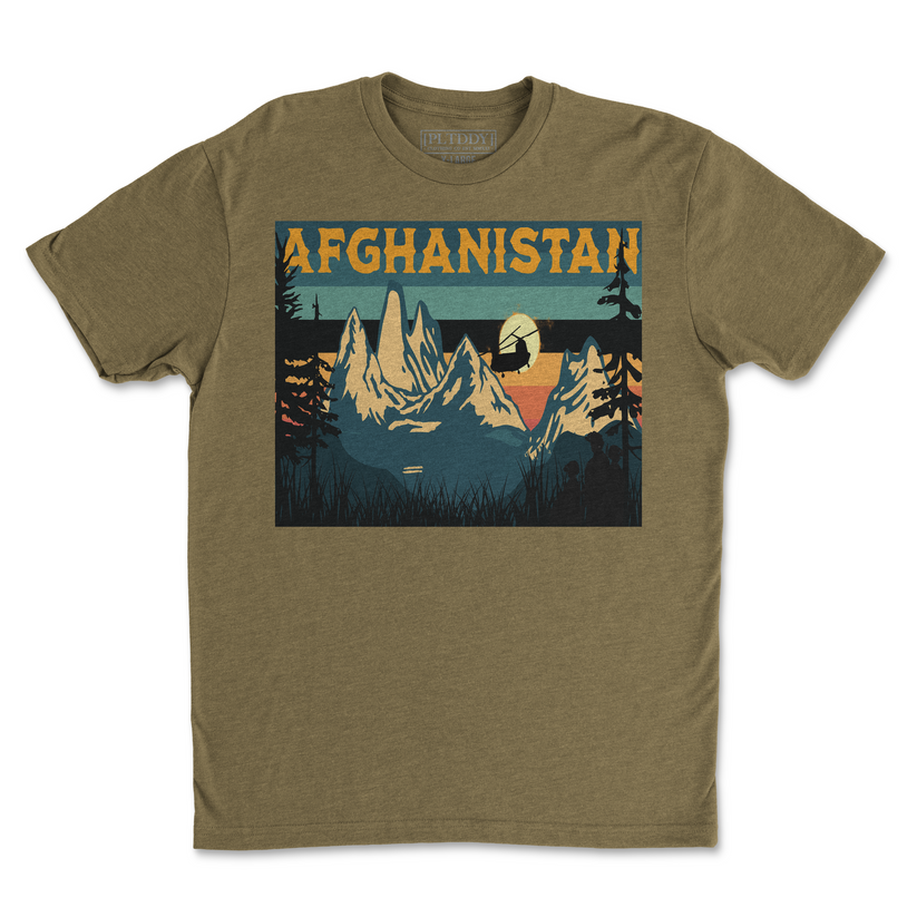 Afghanistan Sunset Tee – pltdaddy