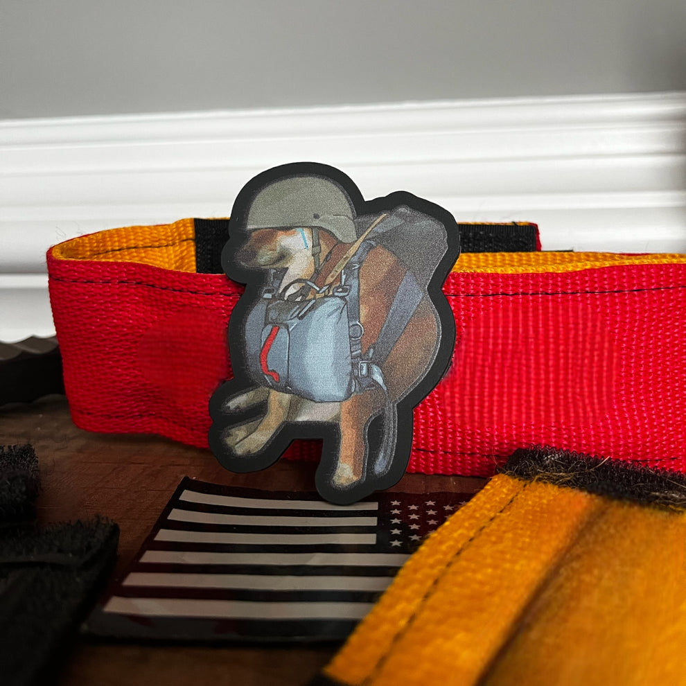 Airborne Cheems PVC Patch – pltdaddy