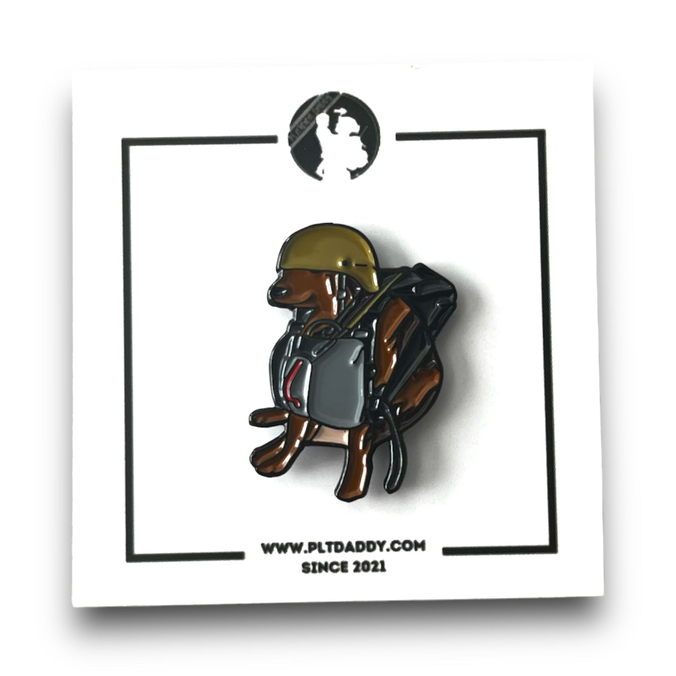 Airborne Cheems Enamel Pin – pltdaddy