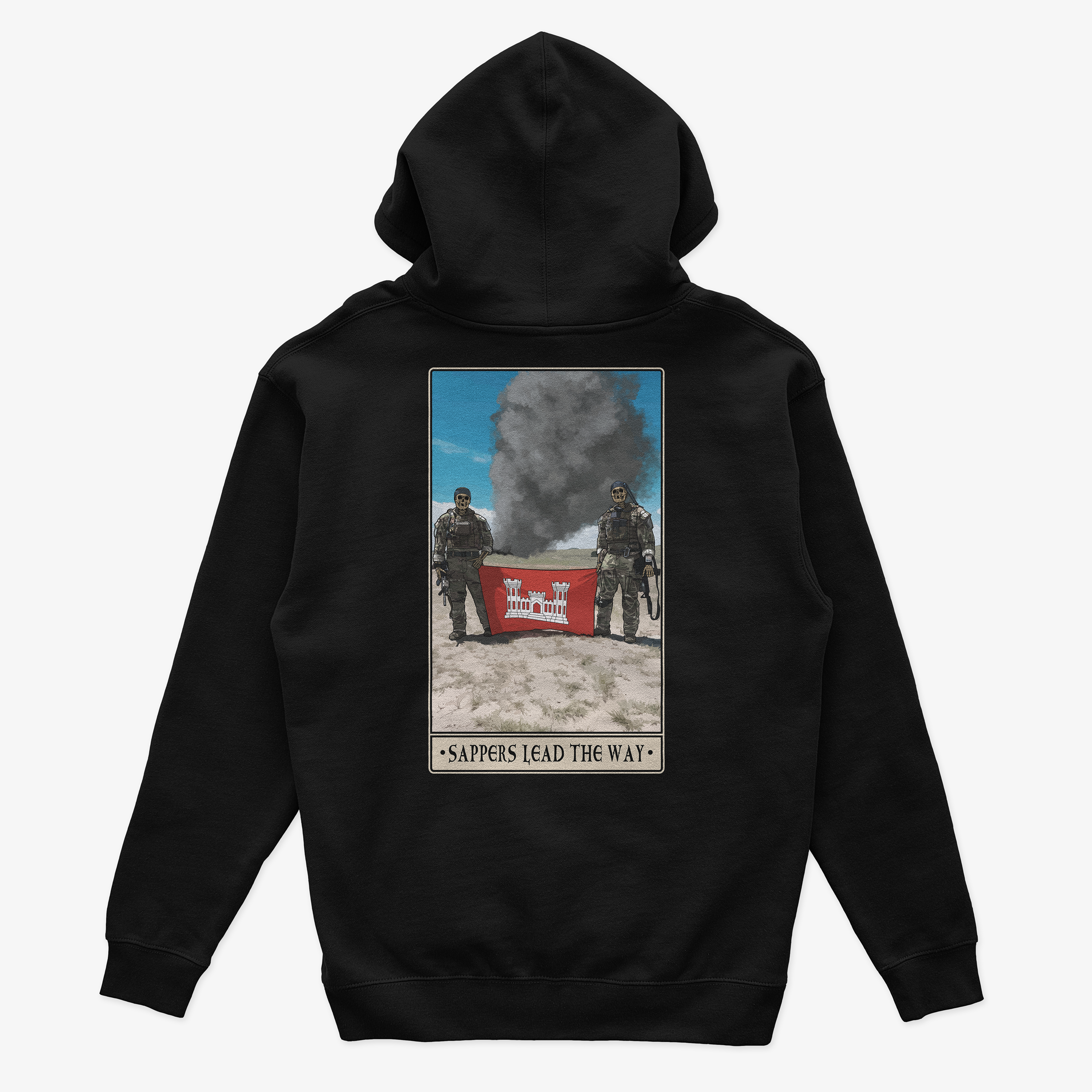 Sappers Lead The Way Hoodie – pltdaddy