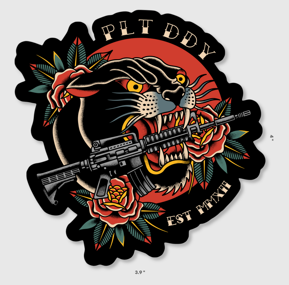 Panther Sticker – pltdaddy