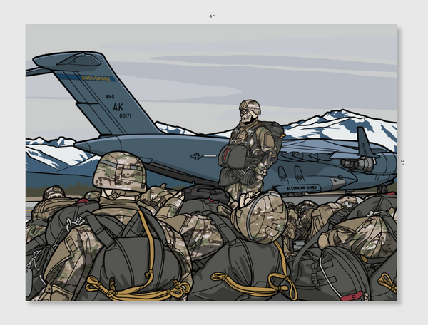 Arctic Airborne Sticker – pltdaddy