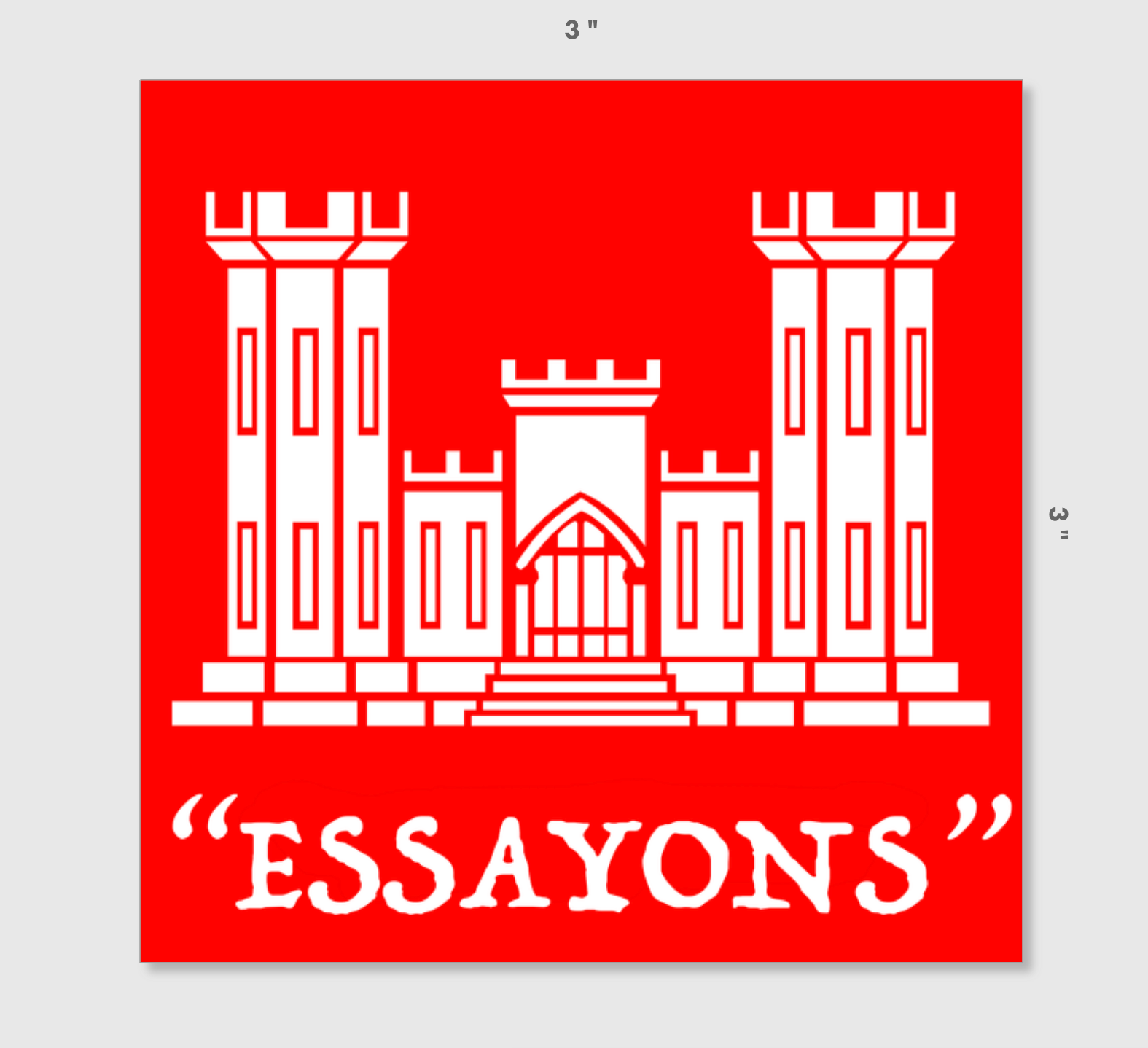 Essayons Sticker – pltdaddy
