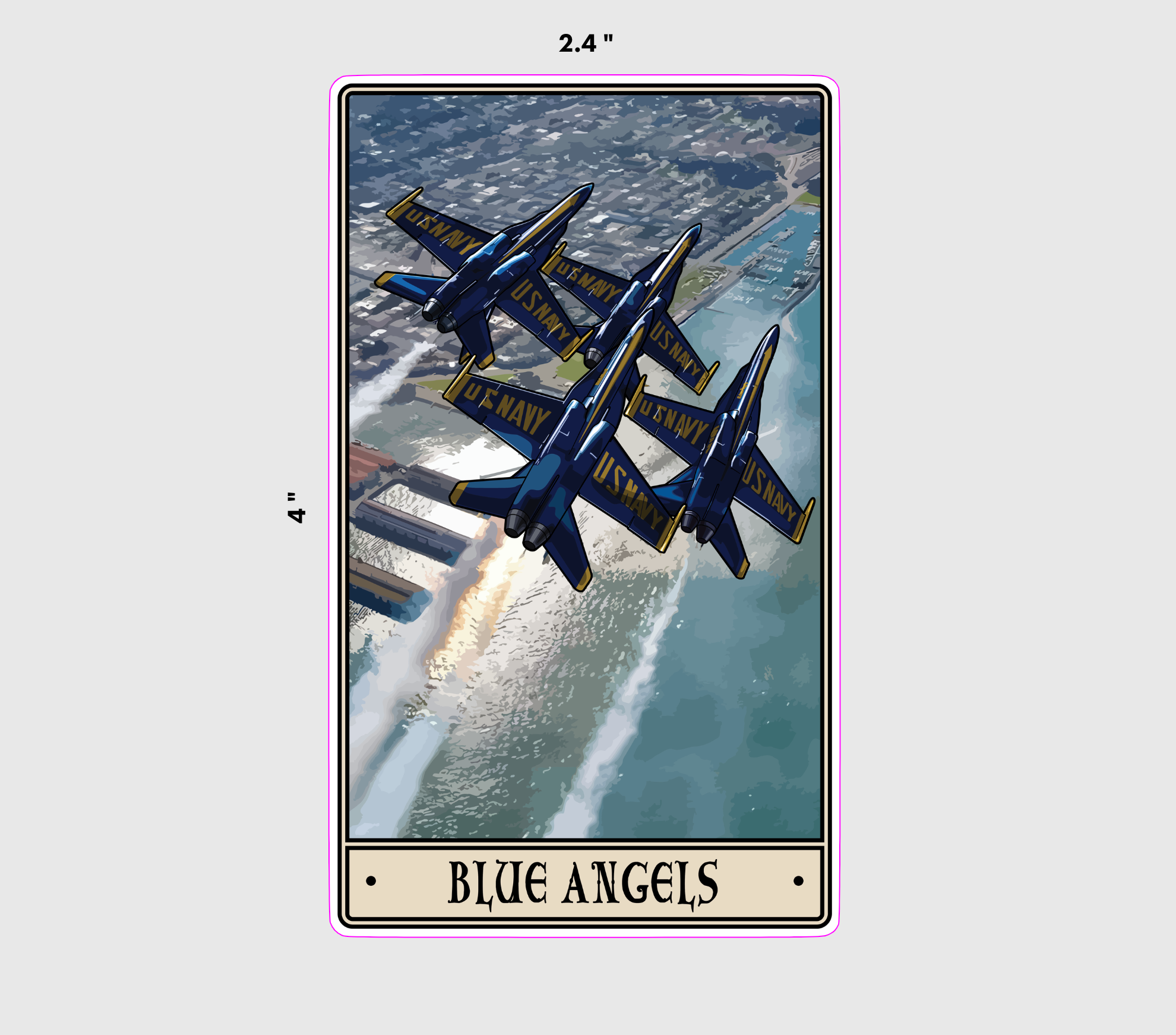 Blue Angels Sticker – pltdaddy