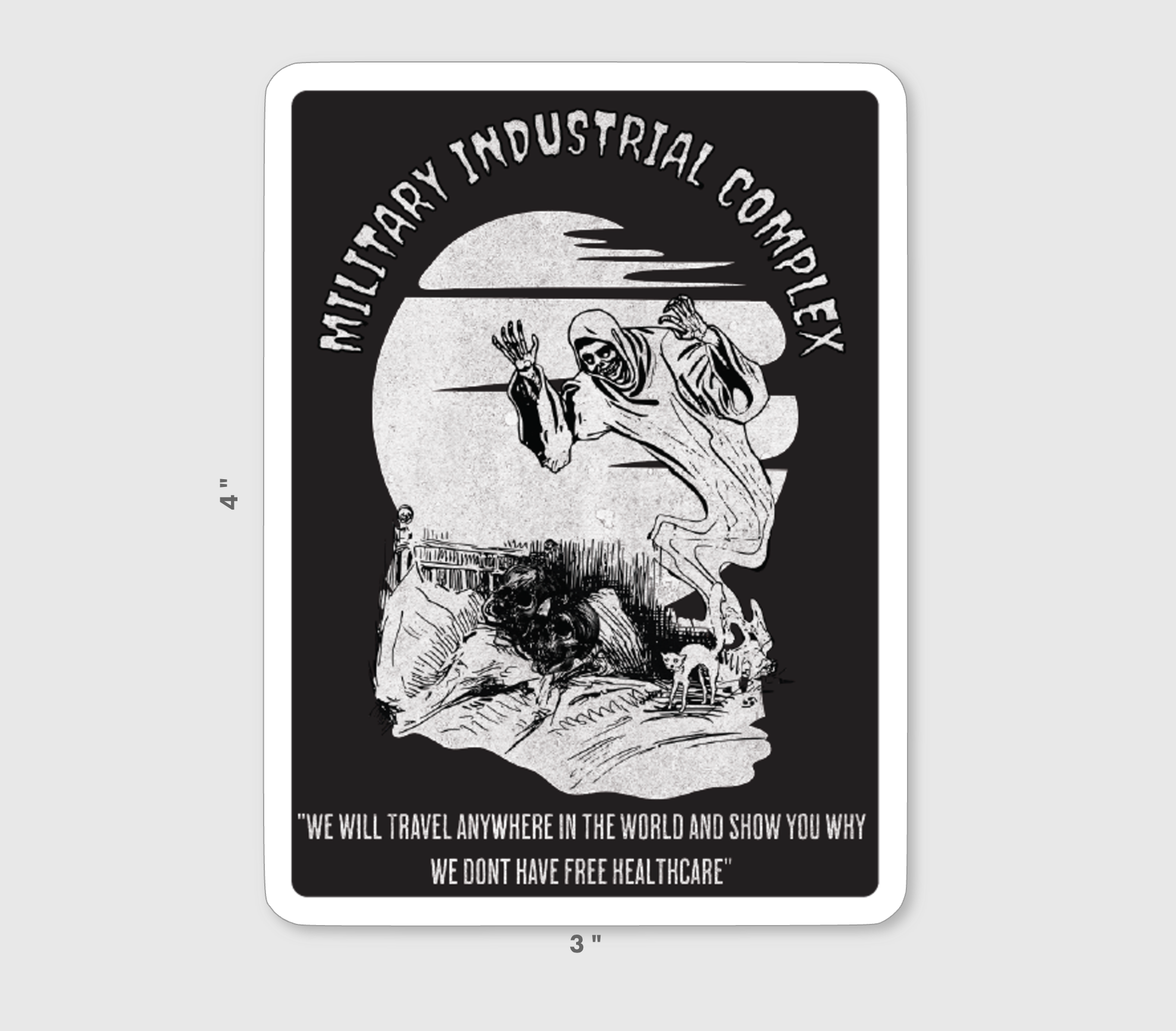 Military Industrial Complex Sticker – pltdaddy