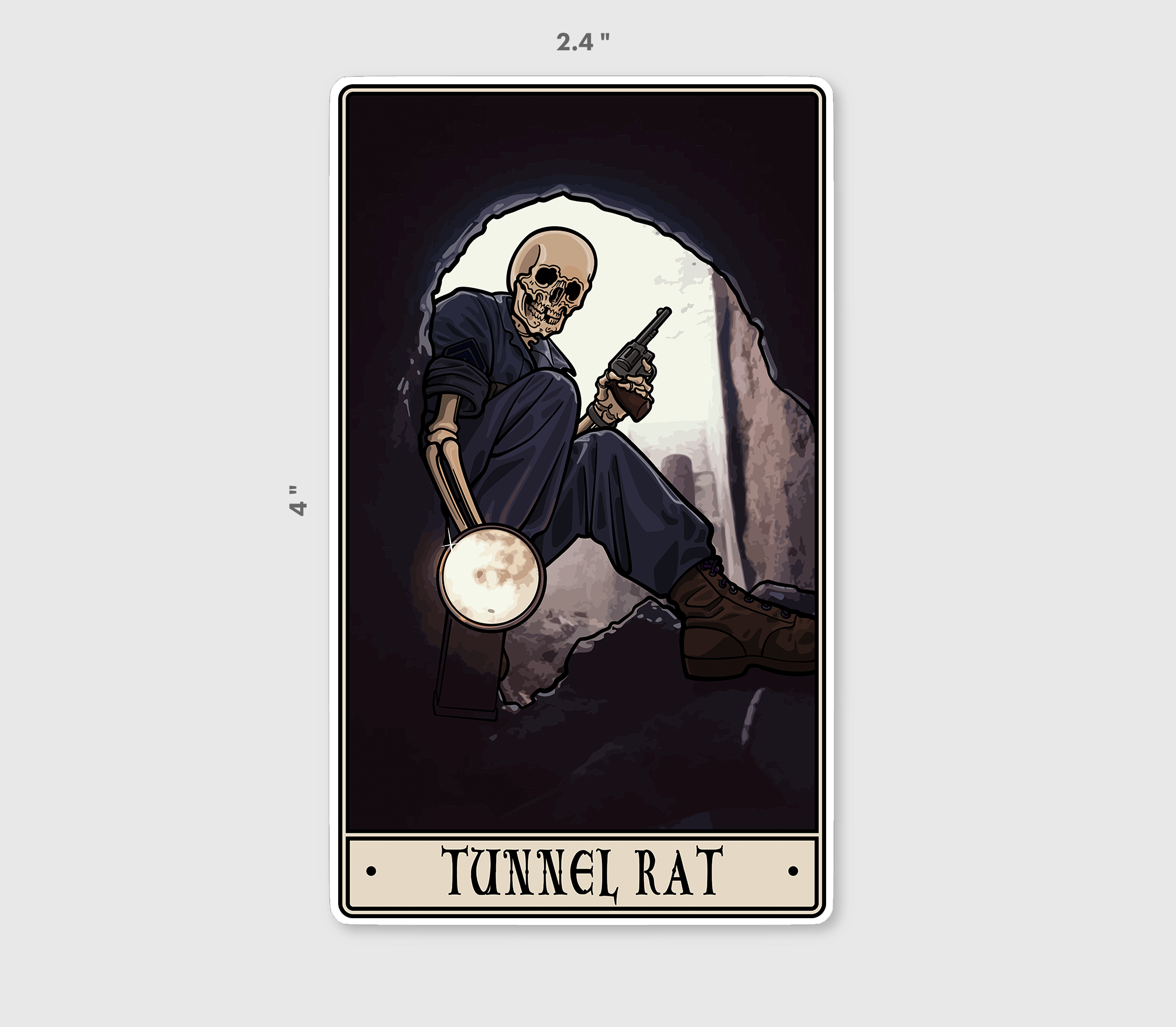 Tunnel Rat Sticker – pltdaddy