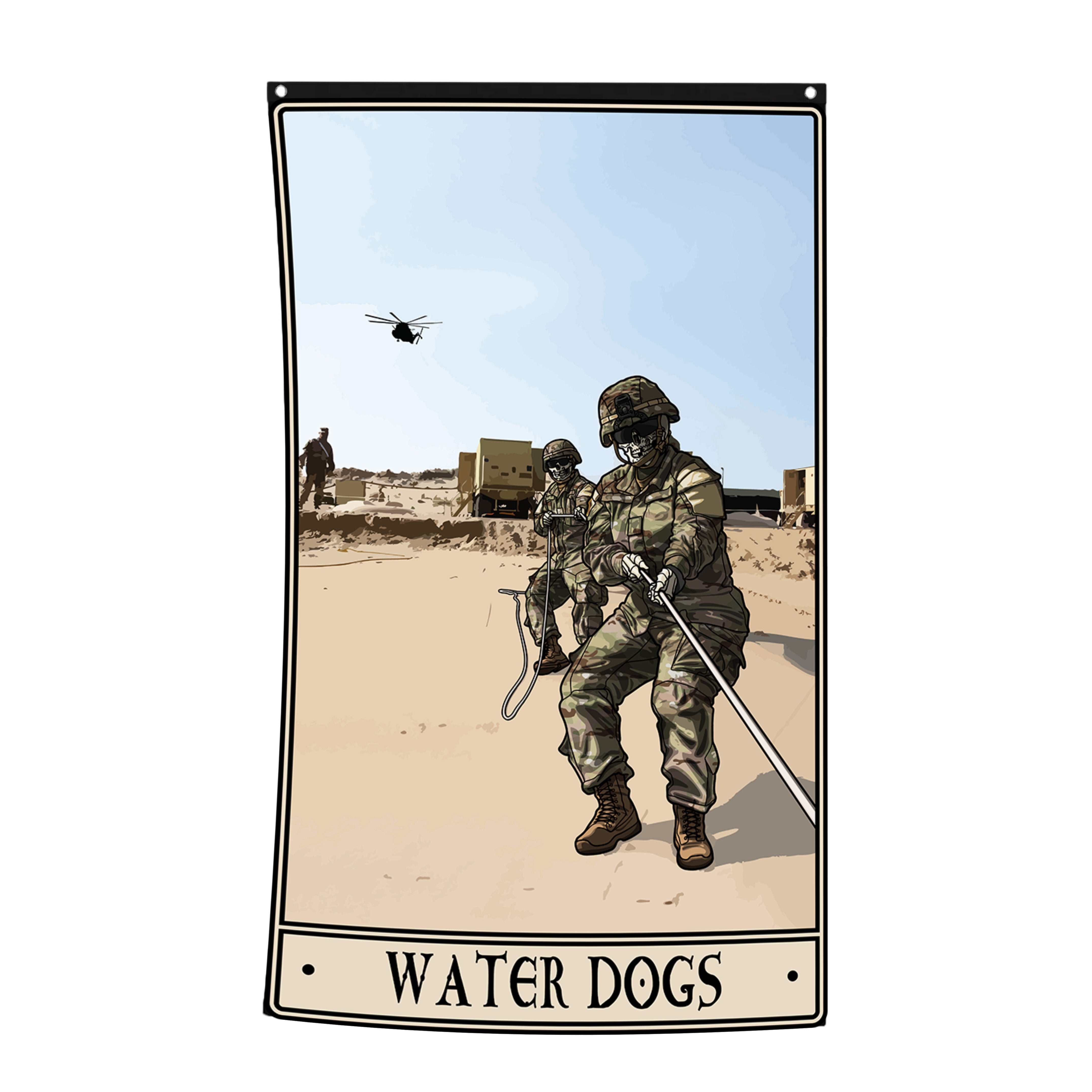 Water Dogs Flag – pltdaddy