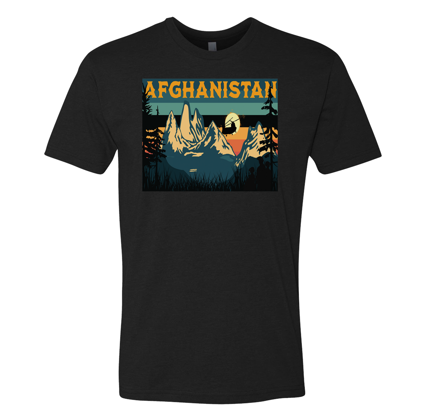 Afghanistan Sunset Tee – pltdaddy