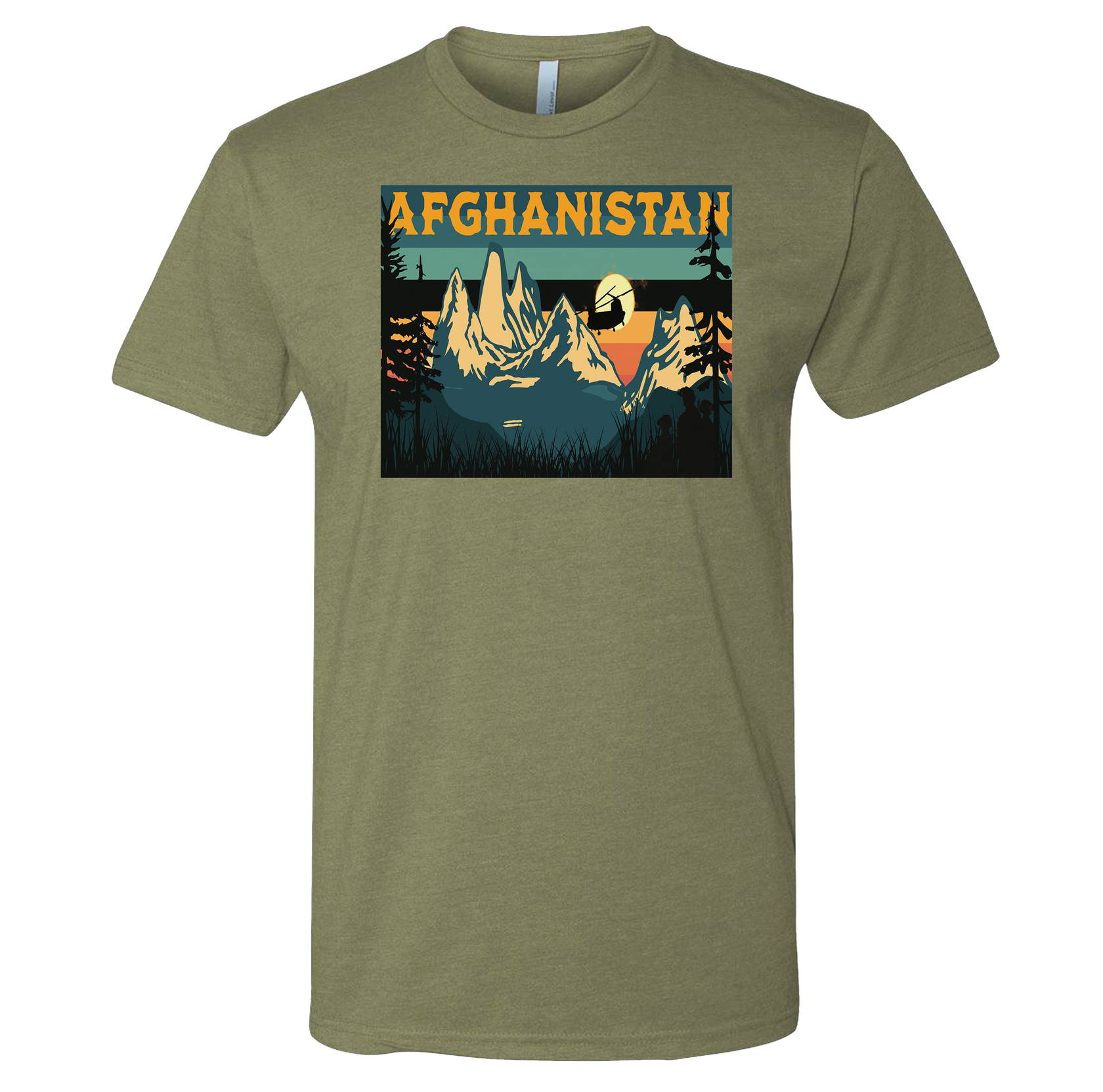 Afghanistan Sunset Tee – pltdaddy