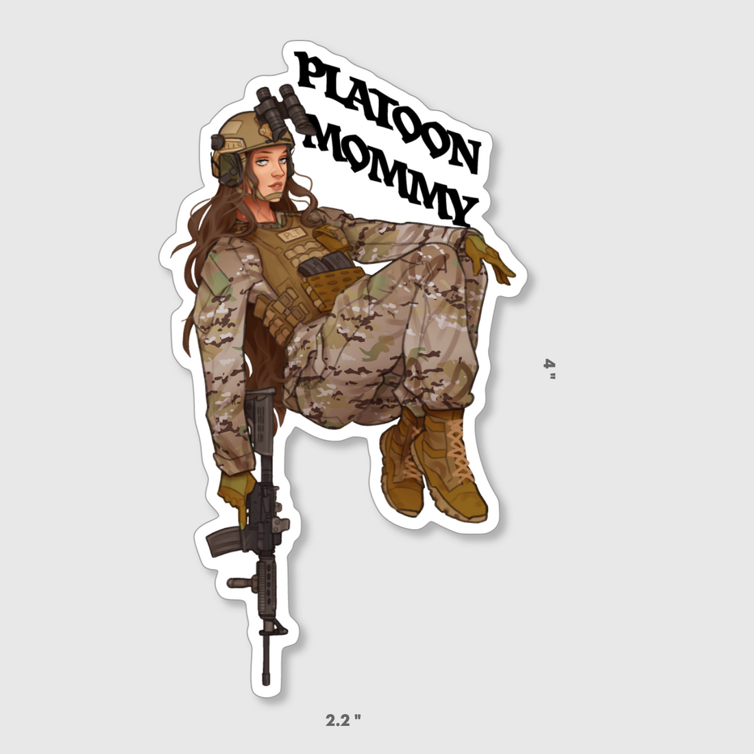 Army Mommy Sticker – pltdaddy